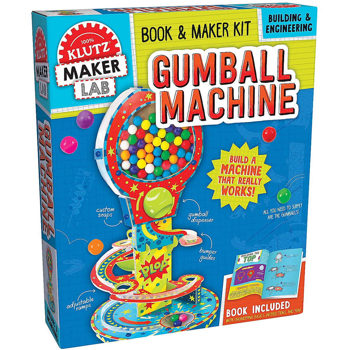 Gumball Machine: Maker Lab (Klutz STEM Kit)