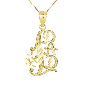 CaliRoseJewelry 10k #1 Dad Best Dad Handmade Keychain Charm Pendant for Father in Yellow Gold