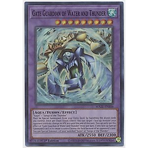 Gate Guardian of Water and Thunder - MAZE-EN006 - Super Rare - 1st Edition