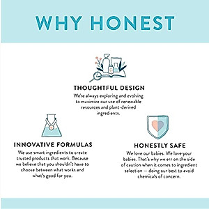 The Honest Company Clean Conscious Diapers | Plant-Based, Sustainable | So Delish + All the Letters | Super Club Box, Size 5 (27+ lbs), 100 Count