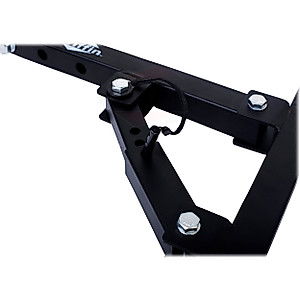 Premium PA Speakers Wall Mount Brackets By GRIFFIN | Set Of 2 All Steel Pro-Audio Speaker 35mm Pole Holder | Securing Locking Pin & 3 Horizontal Level Tilt Adjustments | On Stage Studio Monitor Stands