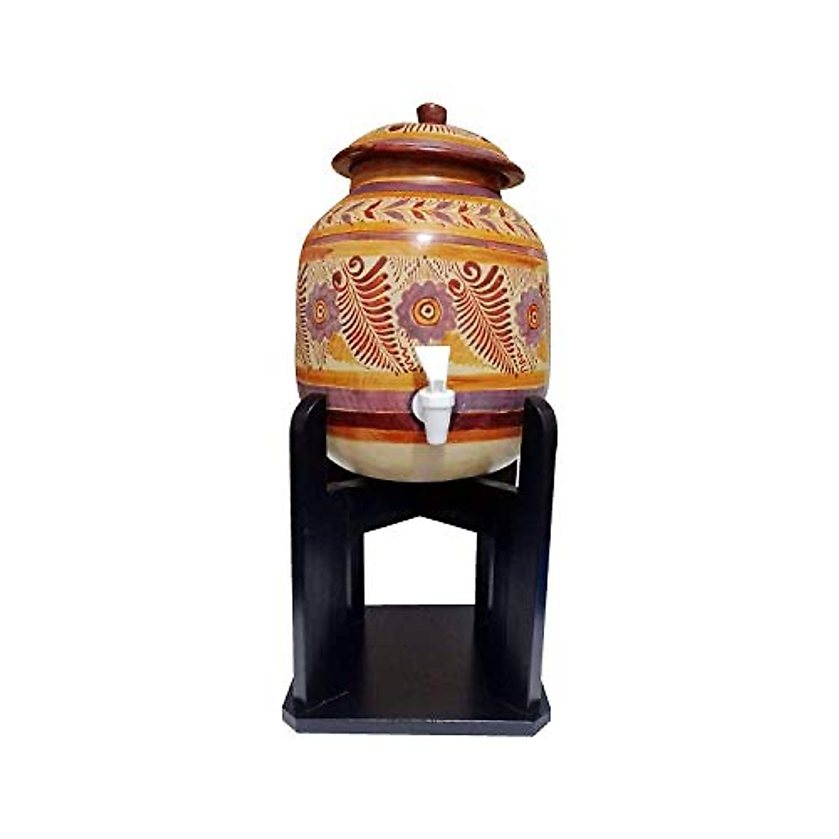 Cinnamon Pottery Water Dispenser