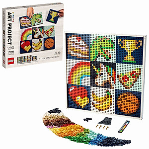 LEGO Art: Art Project – Create Together 21226 Building Kit; A Great Creative Opportunity to Make Fun Wall Art (4,138 Pieces)