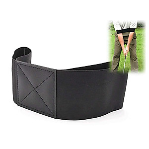 ARRISEN Golf Training Aids, Golf Swing Trainer Arm Band Motion Posture Correction Belt for Golf Beginner Unisex