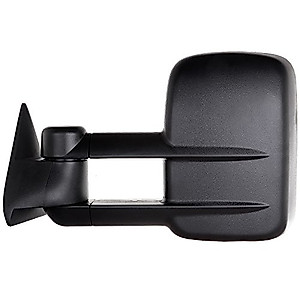 cciyu Left Right Towing Mirror Tow Mirrors Replacement Fit for 1988-2000 for Chevy/for GMC C/K 1500/2500/3500 1992-1999 for Chevy/for GMC Suburban 1500/2500 Pair Set Car Mirror Power Adjusted