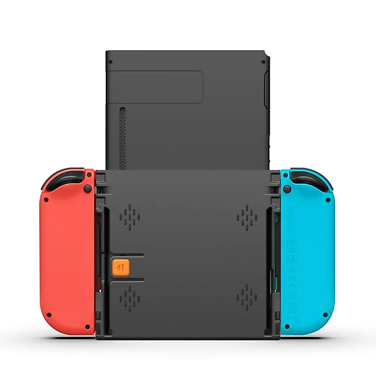 KKOZESST Portrait Mode Flip Grip Handheld Accessory for Nintendo Switch Vertical Mode Orientation Works with OLED Joy-con Grips Stand