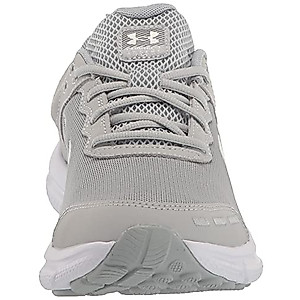 Under Armour Men's Charged Assert 10, (102) Mod Gray/Mod Gray/White, 15, US