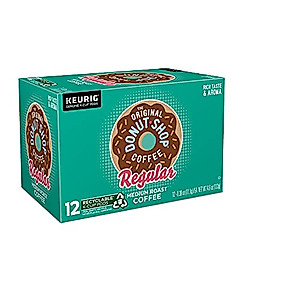 The Original Donut Shop Regular Keurig Single-Serve K-Cup Pods, Medium Roast Coffee, 12 Count
