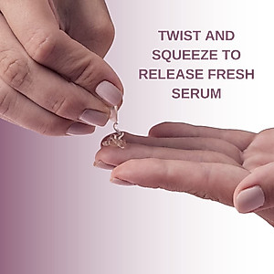 Dermlove Night Renewal Retinol and Vitamin E Face Serum Capsules. Helps prevent accelerated skin aging and visibly reduces fine lines and wrinkles. Tested on sensitive skin. 60 capsules.