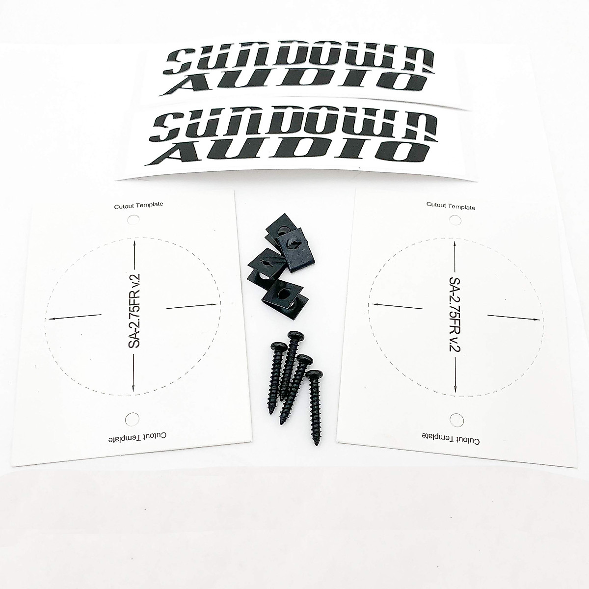 Sundown Audio SA-2.75 FR V2 Ferrite 2.75" Car Dash Speakers Mid Tweeters New