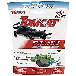 Tomcat 0372110 Tier 1 Refillable Mouse Bait Station