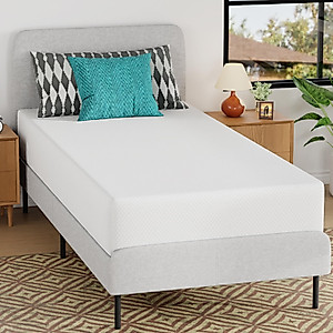 BLKMTY Mattress Twin XL Size Mattress 12 Inch Memory Foam Mattress Medium-Firm Mattress Breathable Bed Mattress with Removable Cover for Pressure Relief, Mattress in Box, White