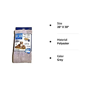 521901 Stuff It Yourself Pet Bed, 20 Inch x 30 Inch, Grey