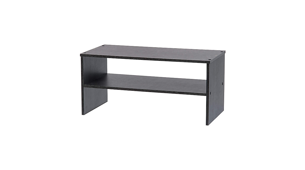 IRIS USA 2-Tier Monitor Stand: Ergonomic Desk & Pantry Organizer