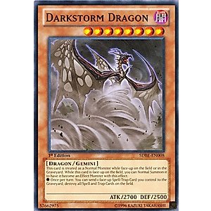 Yu-Gi-Oh! - Darkstorm Dragon (SDBE-EN008) - Structure Deck: Saga of Blue-Eyes White Dragon - Unlimited Edition - Common