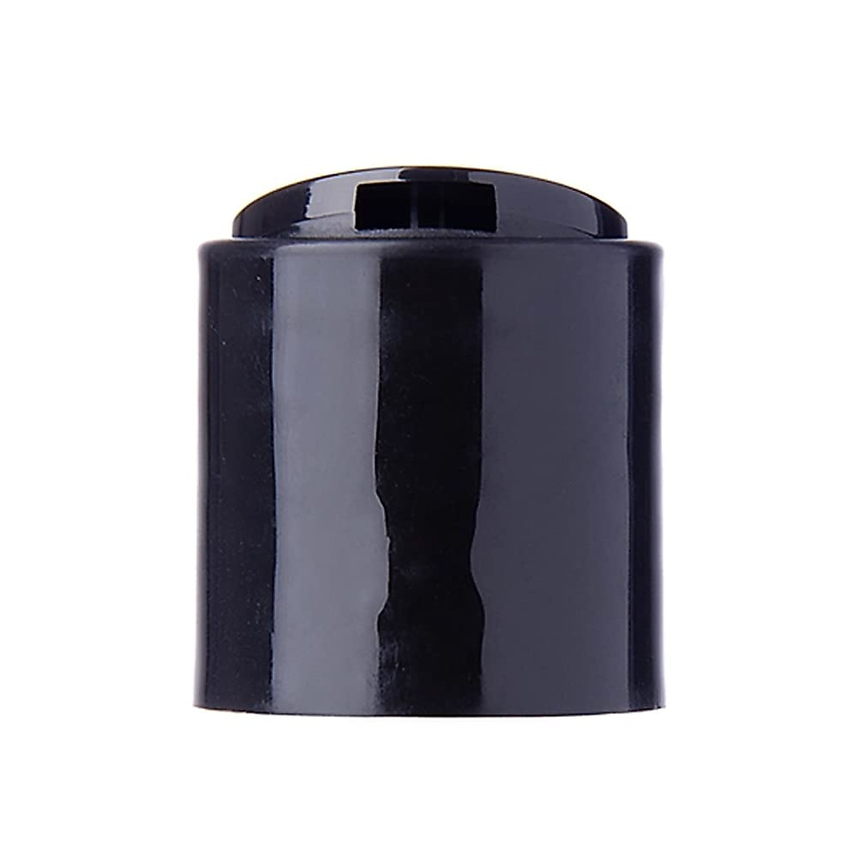 Oak & Sage 4oz (120ml) Squeezable Boston Round Empty Natural-Colored Plastic HDPE Bottles With Black Shampoo Caps - 24/410 cap size - BPA Free - (6 pack) …