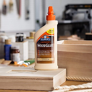 Elmer's Products E7000 Carpenters Wood Glue, 4 Fl oz, Yellow, 4 Fl oz