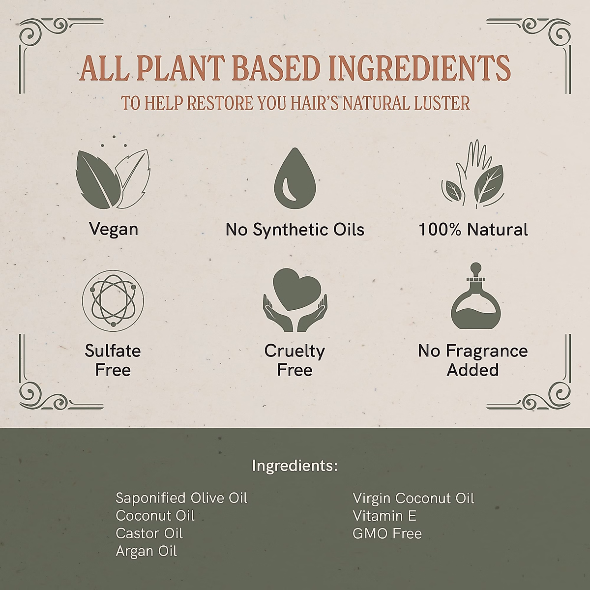 J·R·LIGGETT'S All-Natural Shampoo Bar, Virgin Coconut and Argan Oil - Strong and Healthy Hair-Nourish Follicles with Antioxidants and Vitamins-Detergent and Sulfate-Free, Set of Three, 3.5 Ounce Bars