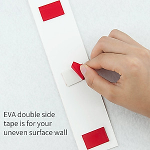 Growth Chart for Kids Height Chart Ruler Wall Decor for Measuring Kids Boys Girls, White (Large 83''x1.97'')