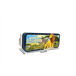 Set of Three Lion King Pencil Case, Marker Case, Crayon Case, Back to School Shopping for Students