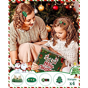 MEIGBFR Christmas Gifts for Women, Women Christmas Gifts Idea 2023 Christmas Gift Basket Gift Box for Coworkers Teacher Sister Mom Wife Who Have Everything