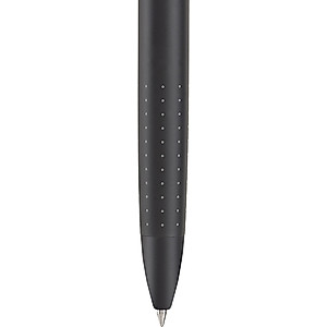 PILOT Axiom Collection Retractable Ballpoint Pen, Matte Black Barrel, Blue Ink, Medium Point (71414)