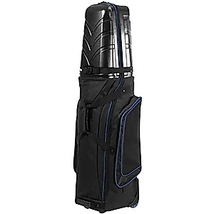 Bag Boy Golf T-10 Hard Top Travel Cover (Black/Royal/Charcoal, )