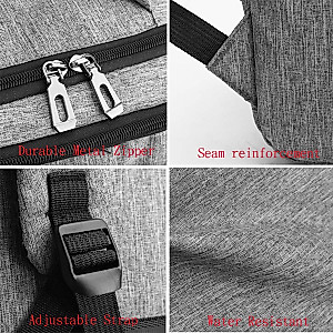 YITIANTULONG Laptop Backpack15.6 inch, Travel Computer Bag with USB Charging Port,Laptop carrier bags for Women & Men Fits