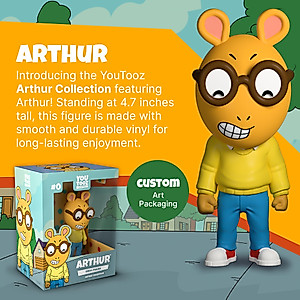 Arthur Vinyl Figure, 4.8" Aardvark Arthur Reed Action Figure - Youtooz Arthur Collection Based on Famous Animated TV Series