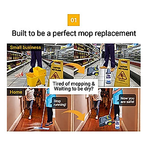 Janilink 14" Portable Upright Auto Scrubber Battery Operated