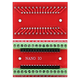 5pcs Nano IO Shield Expansion Board Compact Terminal Adapter Industrial Accessories