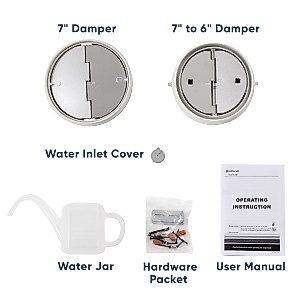 Pacific Trusteam Range Hood, 30''/36'' under cabinet, high-temperatur auto steam cleaning, Max 900CFM, LED light, responsive touch control, stainless steel housing (30'')