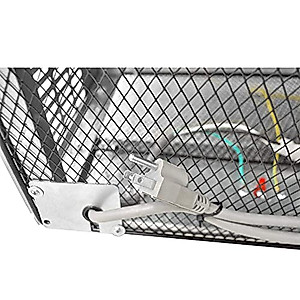 Aceland ASR-72B Sandwich Salad Prep Table 3 Door 72" Stainless Steel Counter Fan Cooling Refrigerator with pans-72Inches for Restaurant, Bar, Shop, Residential(Commercial Kitchen Equipment)