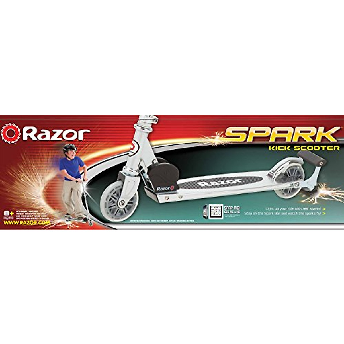Razor Spark Kick Scooter - Blue - FFP