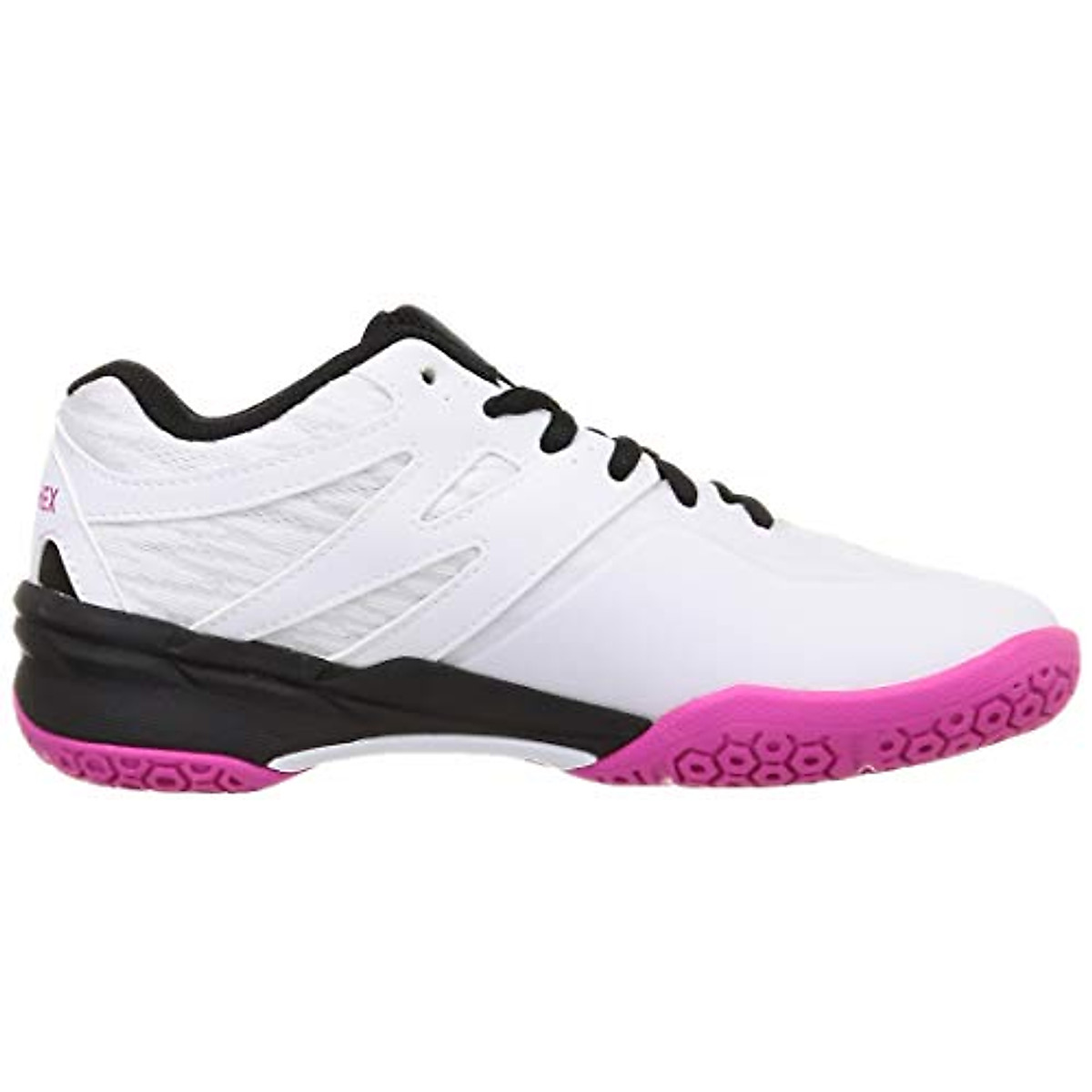 Yonex Badminton Shoes, Power Cushion 840 Mid White/Pink (062), US Men's Size 8.5 (26.5 cm)