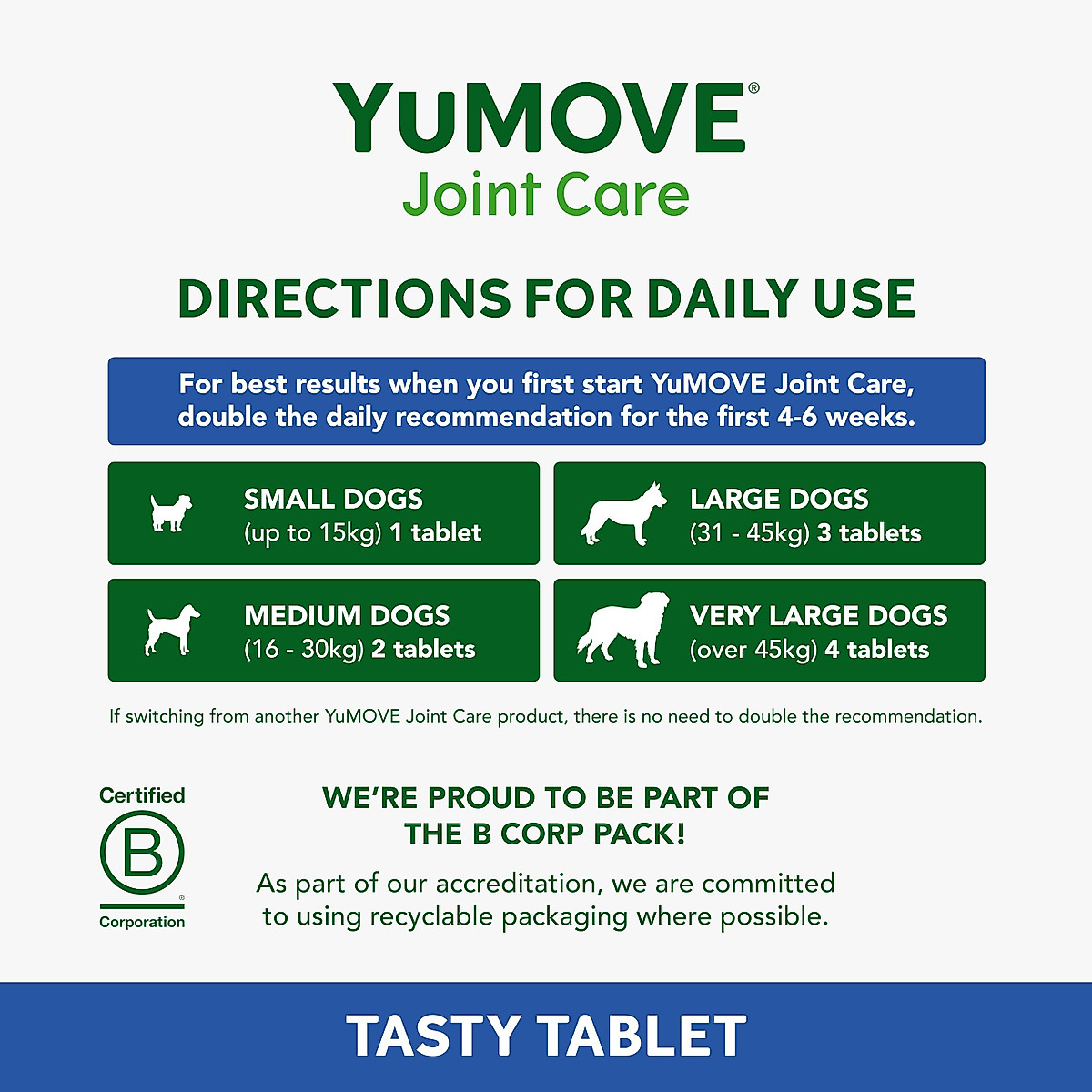 Hip and Joint Supplement - 120 Tablets for Dogs with Glucosamine, Chondroitin, MSM, Omega 3, Hyaluronic Acid, Green Lipped Mussel, & Fish Oil for Dogs - Joint Support Supplement - Senior Dogs