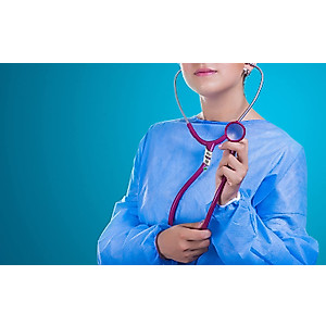 Custom Stethoscope ID Tag for Nurses, Personalized Birthstone Charm Tags Nursing Stethoscope Accessories Graduation Gifts for RN, Medical Student, Doctor