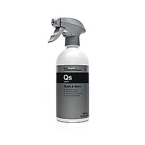 Koch-Chemie - Quick & Shine Allround Finish Spray - Cleans, Maintains, and Preserves All Smooth and Painted Surfaces; Ideal for Quick Finishing and Showroom Exhibition Use (500 milliliters)