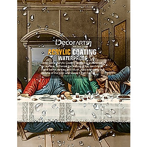 DECORARTS -The Last Supper, Leonardo da Vinci Classic Art Reproductions. Giclee Canvas Prints Wall Art for Home Decor 24x12