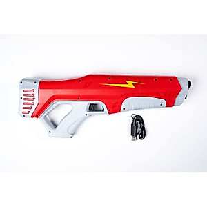 Electric Watergun with Over 100 Squirts! Long Range, Powerful Super Soaker, Perfect Sprayer for Adults and Kids, Pool Parties, and Outdoor Activity
