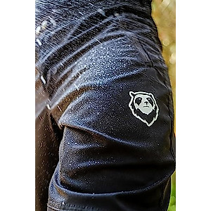Andean Trails, MTB Pants, Mountain Bike Pants, Enduro Pants, Downhill Pants, Water Repellent Black