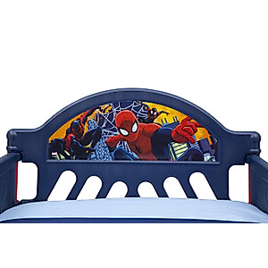 Delta Children Plastic Toddler Bed, Marvel Spider-Man