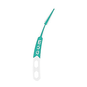 GUM Soft-Picks Advanced, Easy to Use Dental Picks for Teeth Cleaning and Gum Health, Disposable Interdental Brushes with Convenient Carry Case, Dentist Recommended Dental Picks, 90ct