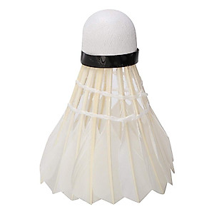 Tbest 12PCS Badminton Balls, Duck Feather Badminton Shuttlecocks Outdoor Indoor Sports Practice Training Balls Shuttlecocks Duck Feather Shuttlecocks For Badminton Badminton Ball