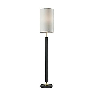 Adesso 4174-01 Hollywood Floor Lamp, Black