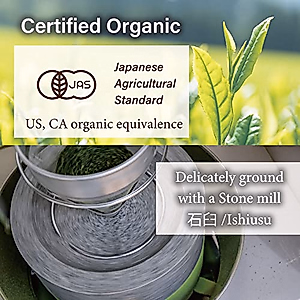 ORGANIC CEREMONIAL Matcha Green Tea Powder from Kagoshima JAPAN | Japanese Tea KIMIKURA | Matcha KIMIKURA (Organic Ceremonial Matcha)