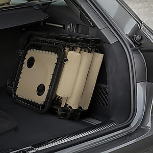 Magshion Zero Gravity Chairs Set of 2 with Side Table Adjustable Folding Outdoor Lounge Recliner for Patio Garden Beach Camping, Beige