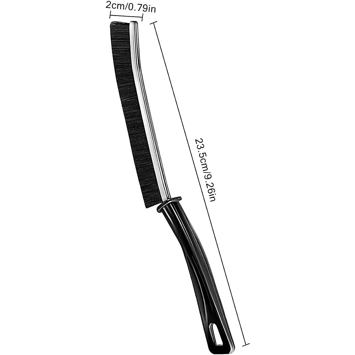 4 Pieces Gap Cleaning Brush, Hard Bristle Crevice Cleaning Brush, for Hard-to-Reach Areas in Bathrooms, Kitchen Tiles, Window Slots, Etc