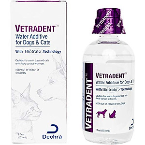 Dechra Vetradent Water Additive for Dogs and Cats 17 oz