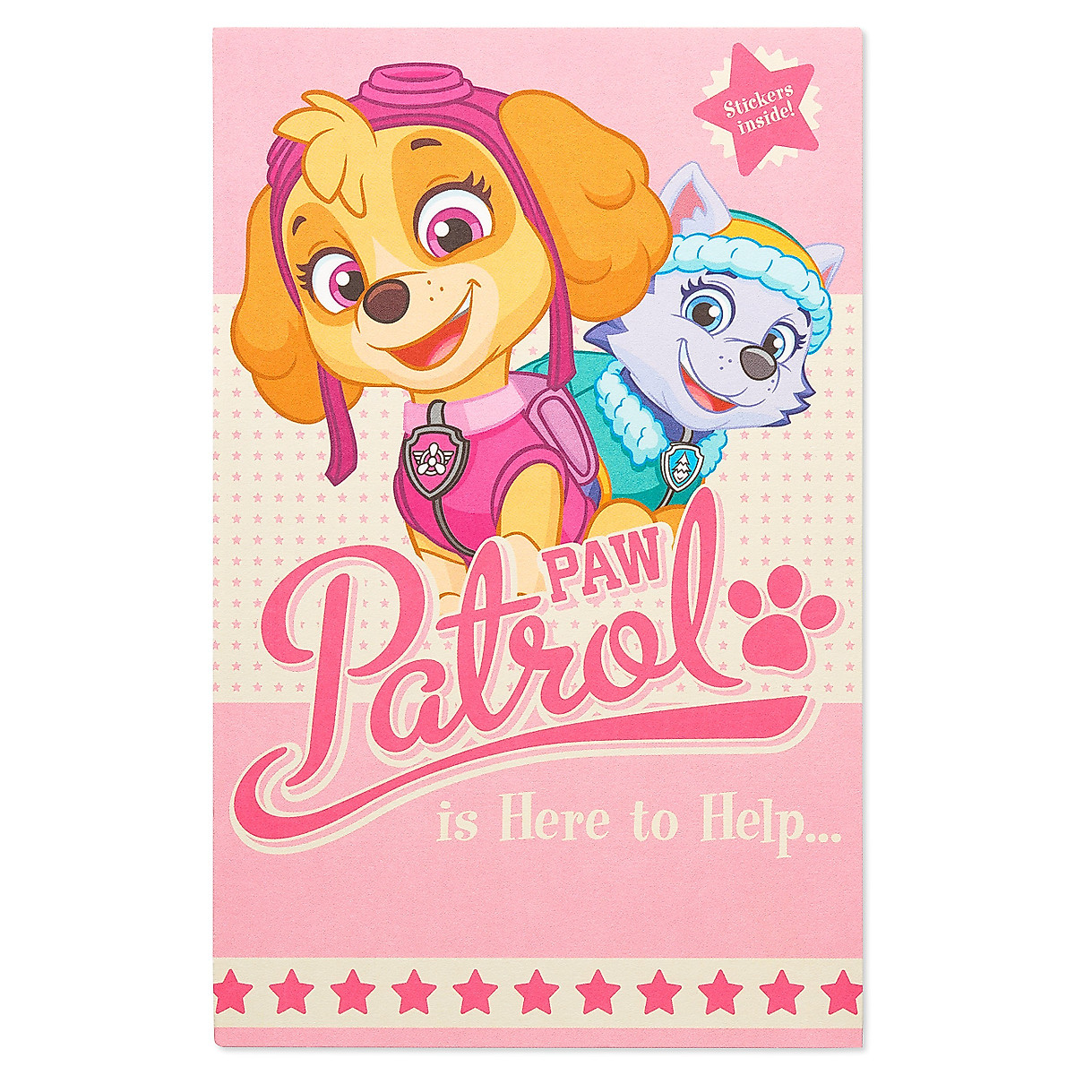 American Greetings Birthday Card for Kids (Paw Patrol)
